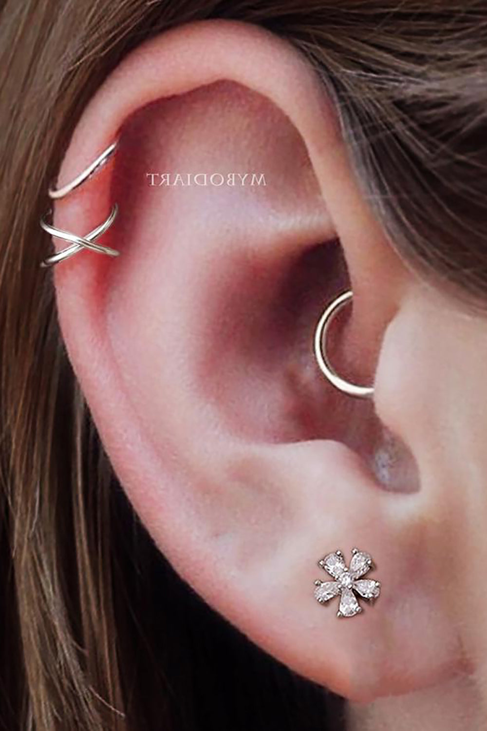 Ear Piercing Rook Heart Rook Piercing 101: Everything You've Ever