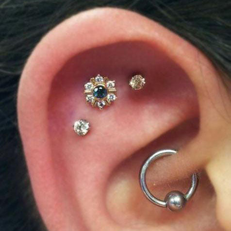 Mal Silver Captive Bead Ring – MyBodiArt