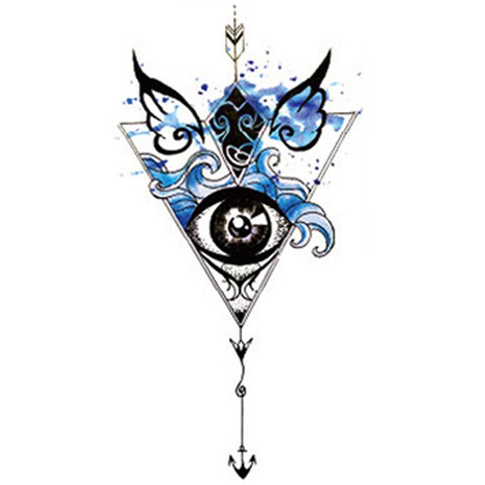 demonic eyes tattoo