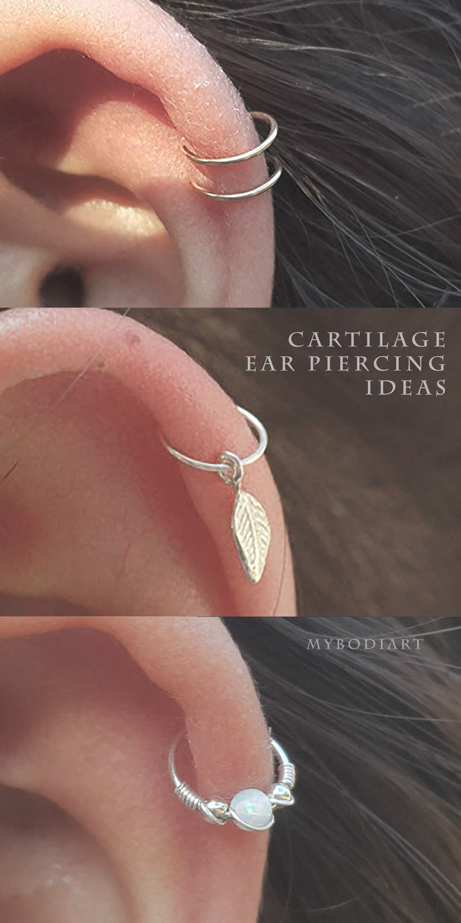 Ace Ear Piercing Cuff Earring 20G – MyBodiArt