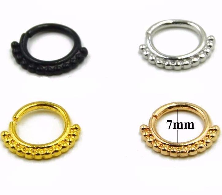 Zuko Tribal Ear Piercing Earring Cartilage Daith Septum Cuff Ring ...