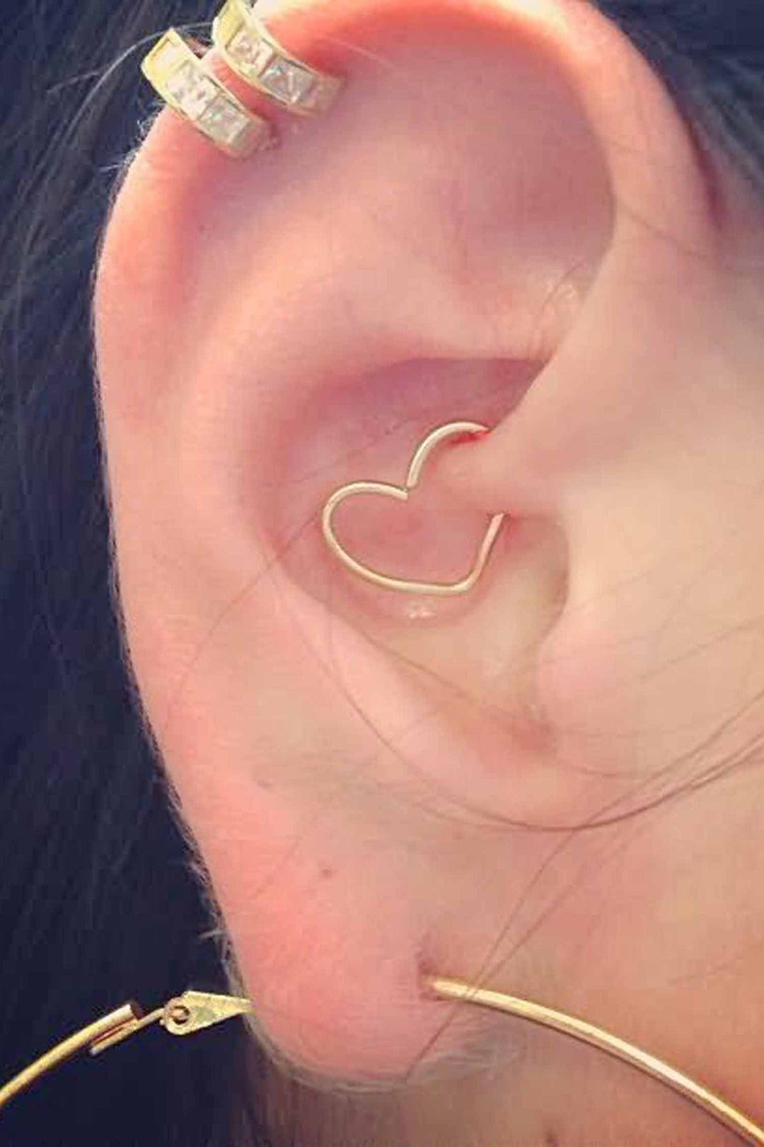 Ear Piercing Rook Heart Rook Piercing 101: Everything You've Ever